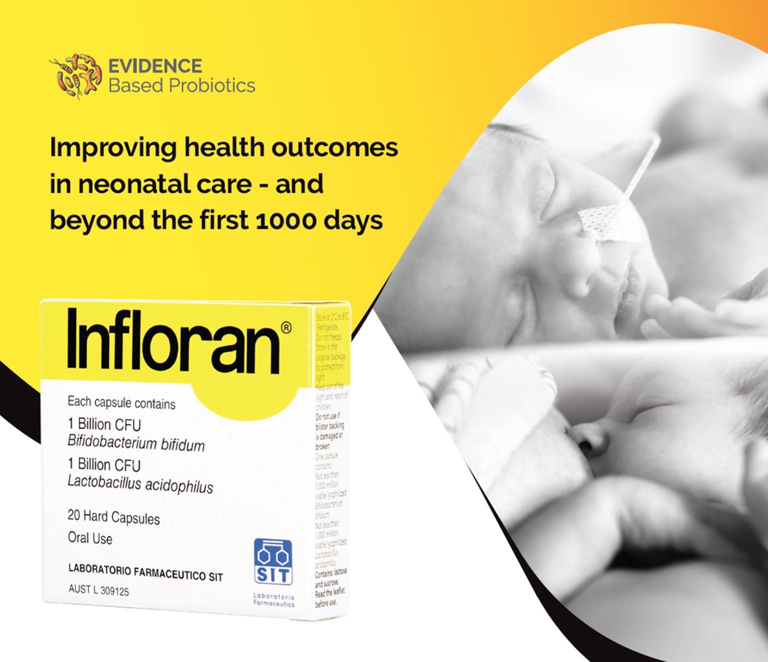 Infloran® Australia's infant and baby probiotic